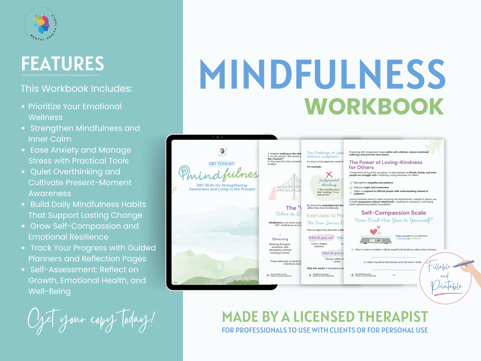 Five Senses Workbook | Suzette Bray, LMFT