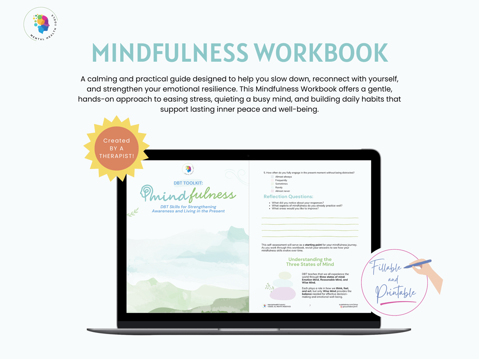 Mindfulness Workbook for Strengthening Awareness & Living in the ...